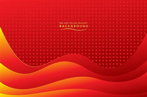 Premium Vector Red And Orange Gradient Background Wavy And Flow Shadow Design