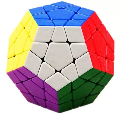Estructura De Color Megaminx Pentagon Professional Magic Cube Ready Color Colored Mercadolibre