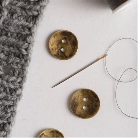 Classic Brass Button Art Of Yarn Classic Brass Button Art Of Yarn