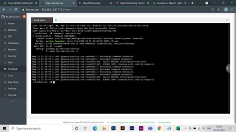 Cron Job Not Working Please Help Me To Fix This Aapanel Free Hosting Control Panel One