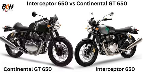 Interceptor 650 Vs Continental Gt 650 Full Review Bikecarhub