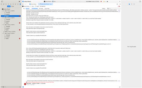 Running Into This Issue When Building And Running From Unity To Xcode Runity