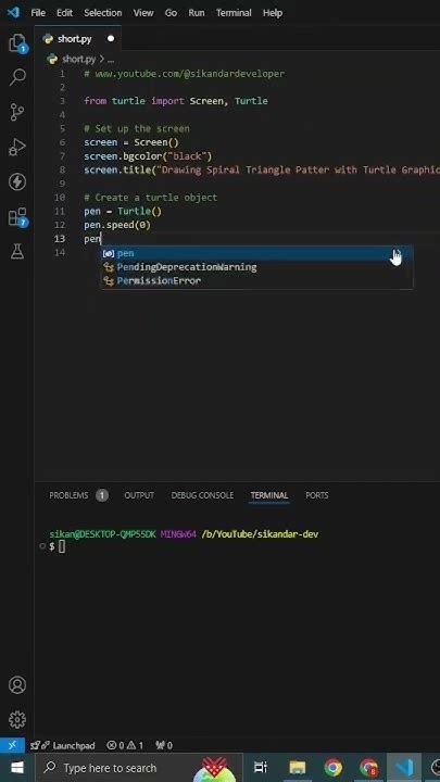 Create A Circle Using Triangles In Python Turtle 🐢 Youtube