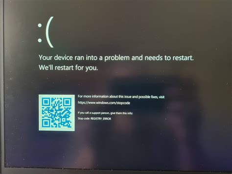 Windows 11 Your Device Ran Into A Problem And Needs To Restart Well Restart For You Microsoft Qanda