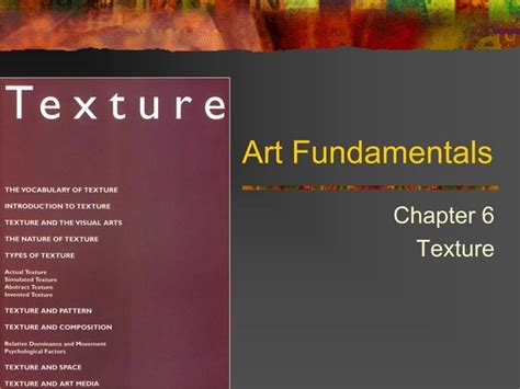 Art Fundamentals Ch06 Texture 2 12 2017 Pdf 3 D Graphics Computer