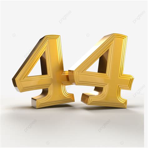 44 Números Png Dibujos 3d 44 Número Png Y Psd Para Descargar Gratis Pngtree