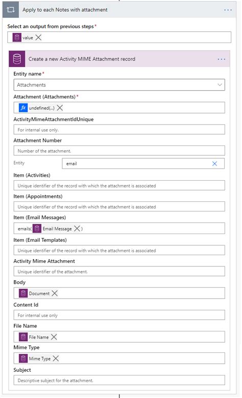 Send Email From Dynamics 365microsoft Dataverse With Attachment From Notes Using Flow