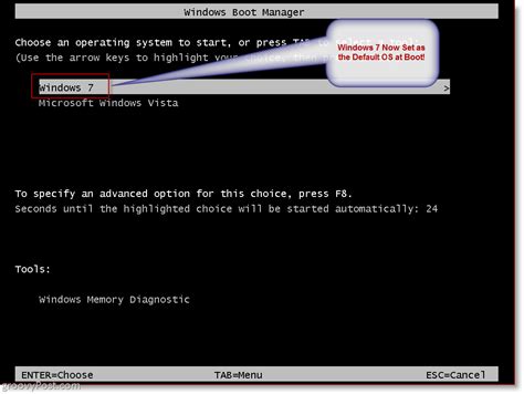 How To Change Default OS For Dual Boot System