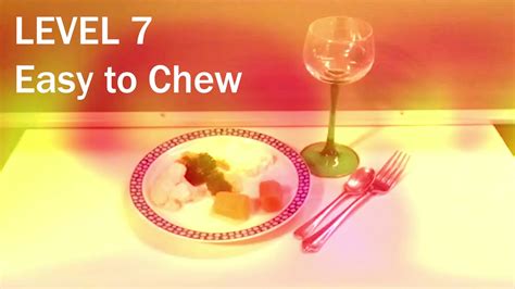 Iddsi Food Level Testing Level 7 Easy To Chew Youtube Iddsi Food Level Testing Level 7 Easy To Chew Youtube