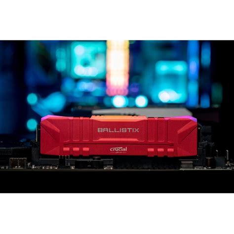 ოპერატიული მეხსიერება Ddr4 Dimm 288pin Crucial Dram Ballsitix Red 8gb Ddr4 3200mt Allmarket Ge
