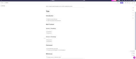 How To Create A Template In Microsoft Word Clickup