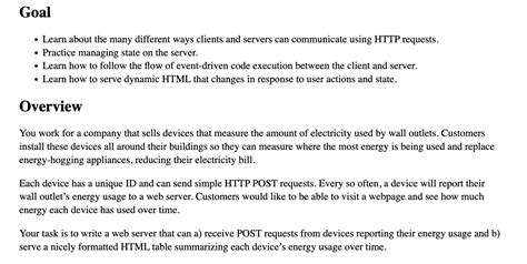 Solved Web Development Write A Web Server Using Express