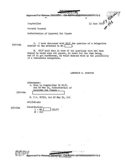 Authorization Of Approval For Papers Documentcloud