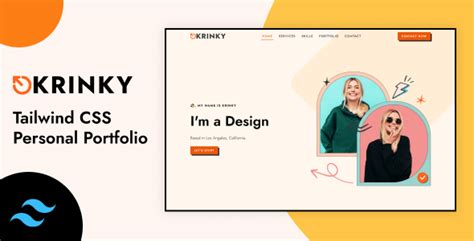 Portfolio Tailwind Website Templates Themeforest