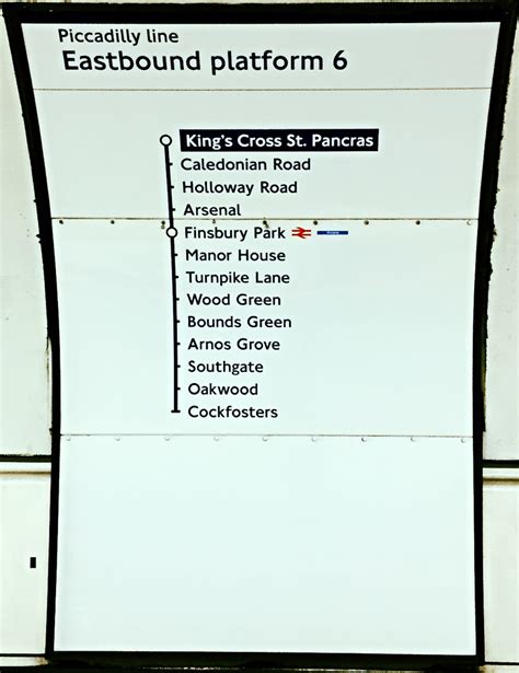 Piccadilly Line St Pancras At Maggie Parham Blog