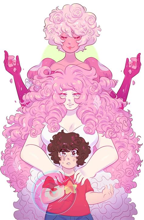 Rose Gems Steven Universe Print By Dongoverlord On Deviantart Pink Diamond Steven Universe