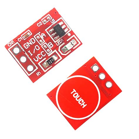Universal Hub Ttp223 Touch Key Switch Module Touching Button Capacitive Switches Self Lockingno