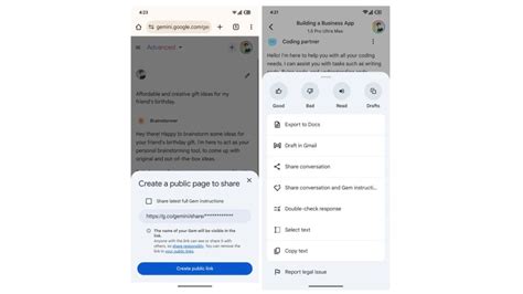 Google Might Let You Share Custom Gems For Gemini In The Mobile App Android Central