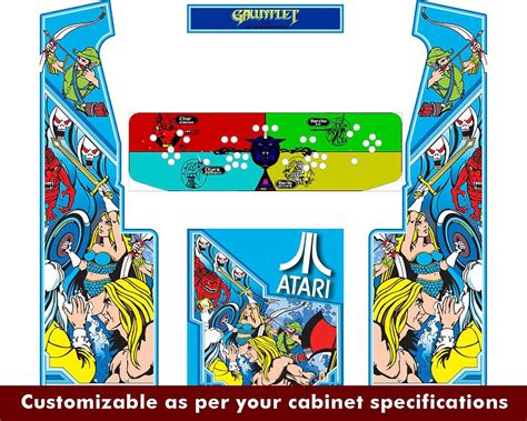 Gaunlet V2 Art And Vinyl Arcade Graphics Gaunlet V2 Art And Vinyl Arcade Graphics
