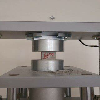 Compression Test For Cement Mortar Sample Download Scientific Diagram