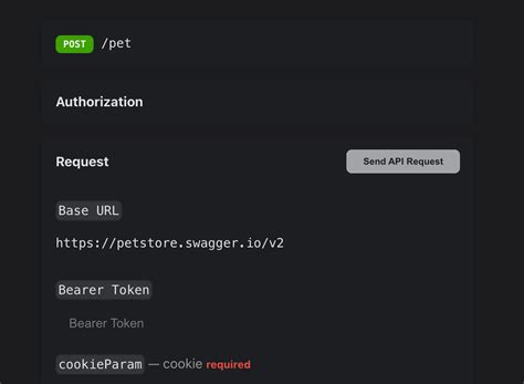 bearer auth security type adds empty authorization component · issue