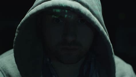 Male Hacker Working On A Stock Footage Video 100 Royalty Free