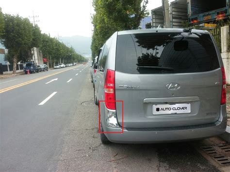 Auto Clover Rear Bumper Trim For Hyundai I800 Iload 2008 4x4 Styling