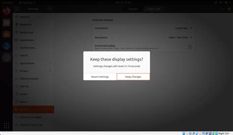 Updating The Ubuntu Display Size Linux