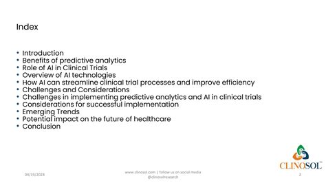 Predictive Analytics And Ai Unlocking Clinical Trial Insights Pptx