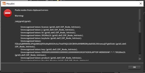 Copy Paste Issue On W10 General Houdini Questions Odforum