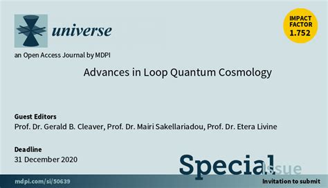 Pdf Advances In Loop Quantum Cosmology Journal