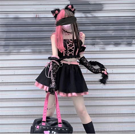 Anime Street Outfits For Girls