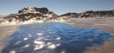water shader and physics
