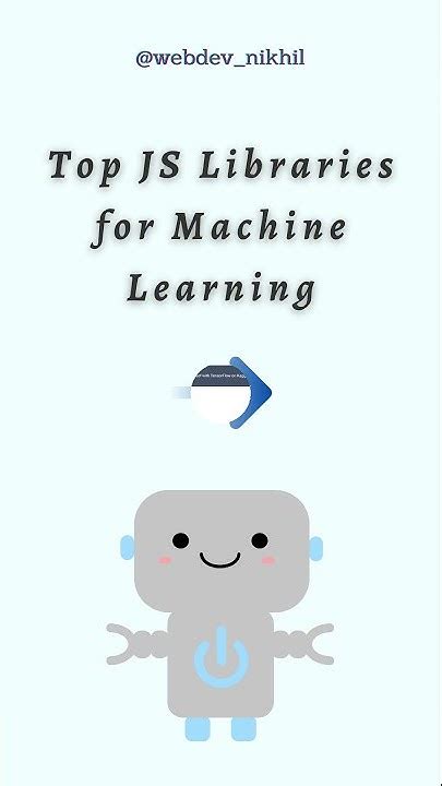 🔥 Top Javascript Libraries For Machine Learning Shorts Webdev Nikhil Youtube