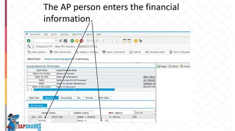 Sap Vim Vendor Invoice Management Opentext Pptx Desktop Publishing