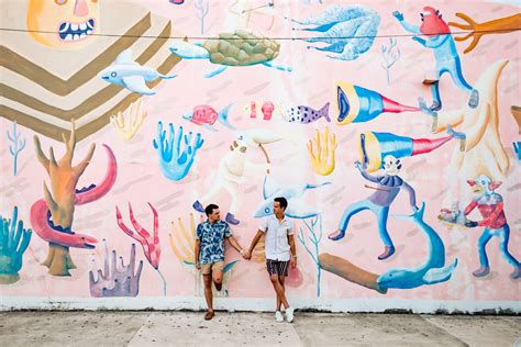 Same Sex Wedding Proposal At Playa Del Carmen