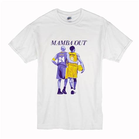 Kobe Bryant Mamba Out T Shirt Km Kendrablanca