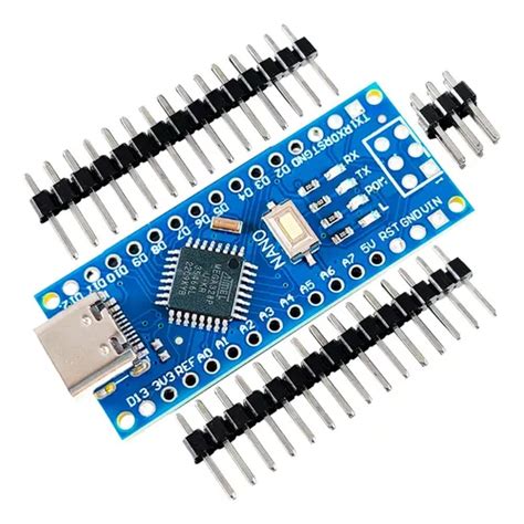 tarjeta compatible con arduino nano ch340g usb c meses sin interés