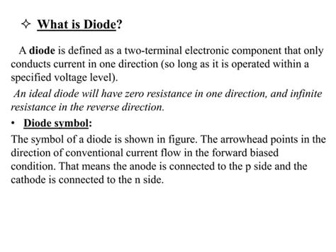 Biasing A Diode And Approximation Of Diodepptx Biasing A Diode And Approximation Of Diodepptx