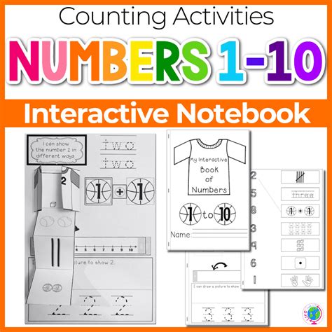 Free Interactive Math Notebook Printables Kindergarten Free Printables