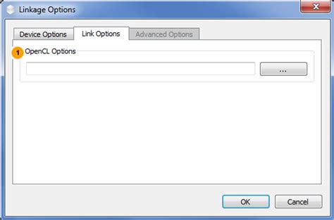 Configuring Linkage Options