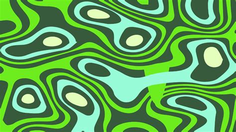 Free Trippy Green Background Template To Edit Online