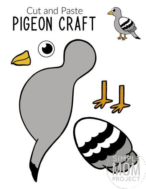 Printable Bird Craft Templates Simple Mom Project