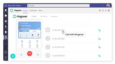 Microsoft Teams Phone System Integration Voip Dialer Ringover