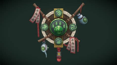 Monk Class Crest World Of Warcraft 3d Model By Nzedan 7b78242
