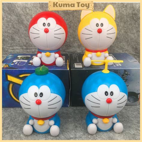 [retail] Premium Doraemon Gacha Model Figure Doremon Nobita Shopee Malaysia