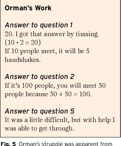Figure 5 From The Handshake Problem And Preassessing Practice Standard Skills Semantic Scholar