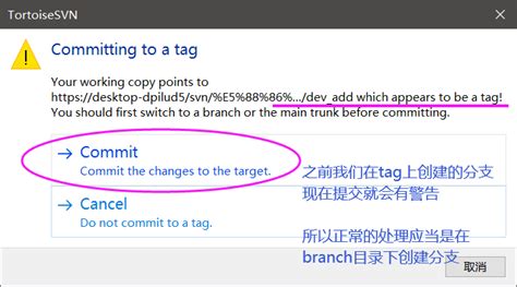 Svn 分支branch和标签tag管理 Csdn博客