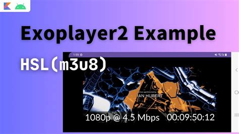 Android Exoplayer Kotlin Tutorial Android Hls Stream Player Android Exoplayer Kotlin Example
