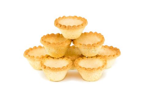 Tartelette Vide Sur Le Fond Blanc Image Stock Image Du Dessert Repas